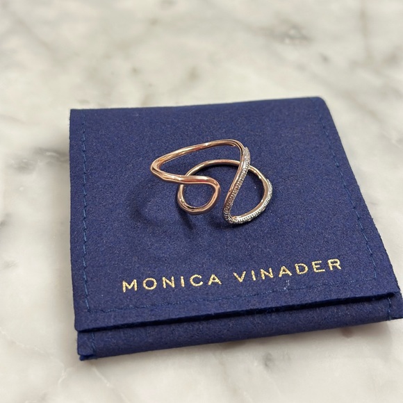 MONICA VINADER | Jewelry | Monica Vinader Riva Open Wrap Ring | Poshmark